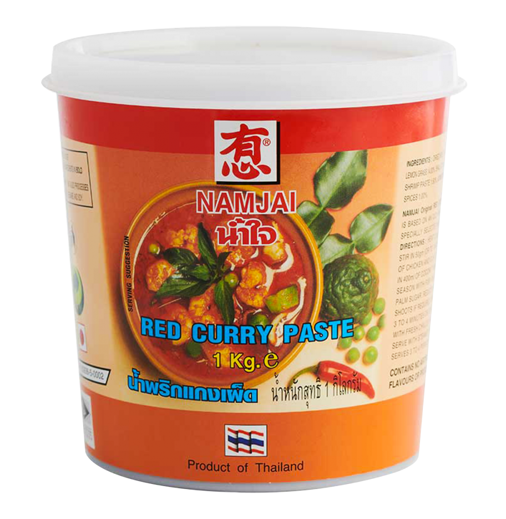 RED CURRY PASTE 1 kg. | Namjai Brand